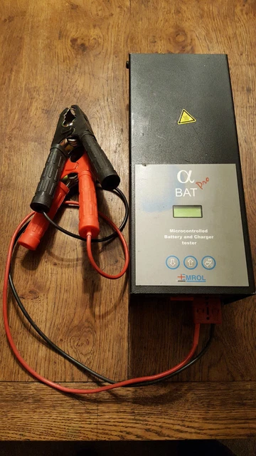 EMROL ALPHABAT PRO Battery Tester drop down shunt mobility golf kart ...