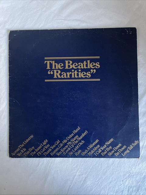 THE BEATLES - Rarities - Original 12” Vinyl £15.00 - PicClick UK