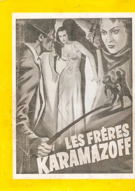 LES FRERES KARAMAZOV Fosco Giachetti Mariella Lotti Andrea Checchi ...