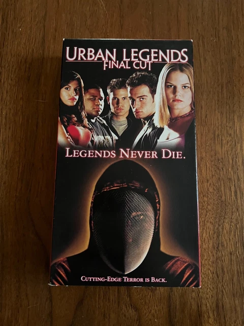 URBAN LEGENDS: FINAL Cut (2000) Columbia Pictures Video VHS Horror ...