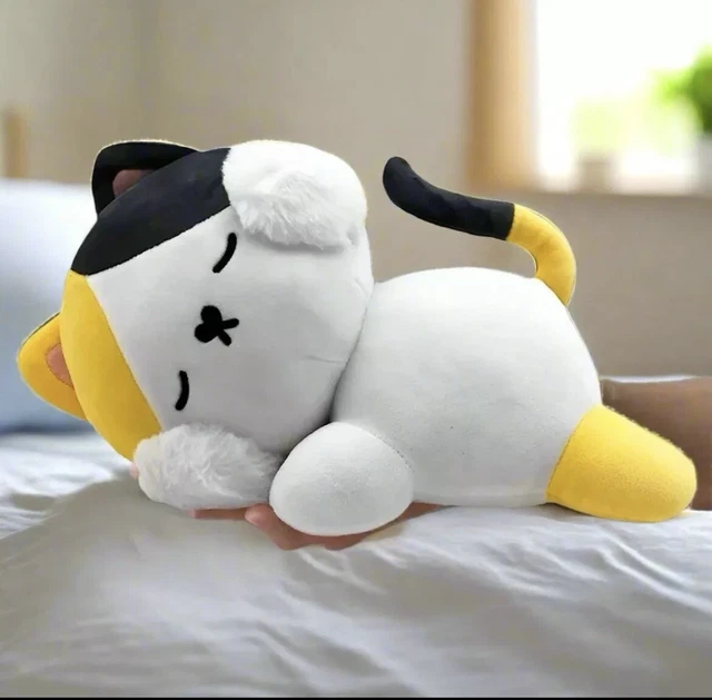 KENJI LAND CATS Soft Plush Toys Sleepy Lucky Cat BNWT £12.00 - PicClick UK