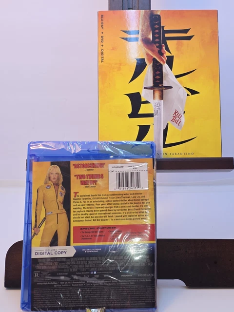 KILL BILL BLU-RAY + DVD + Digital Quentin Tarantino New Sealed £12.74 ...