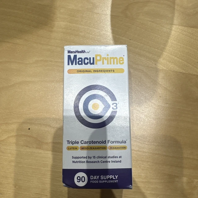 MACUPRIME EYE HEALTH Supplements – Triple Carotenoid Formula Food ...