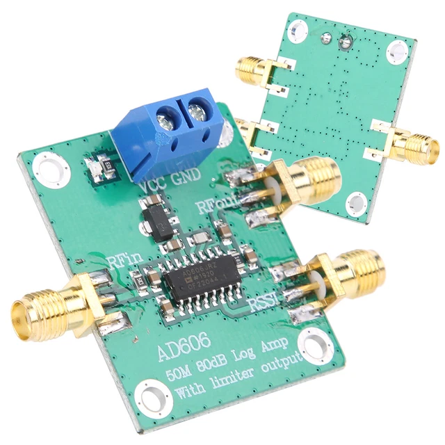 RILEVATORE LOGARITMICO MODULO AD606 80dB scheda amplificatore registro di demodulazione EUR 10 ...