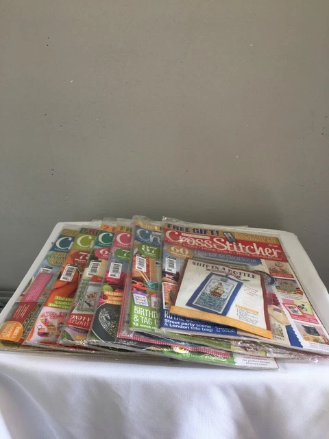 CROSS STITCHER MAGAZINES x6 - CG E25 £7.99 - PicClick UK