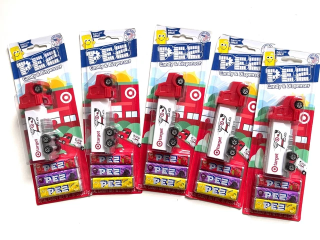 PEZ X TARGET Truck Candy Dispenser NEW 2024 - Target Bullseye Exclusive ...
