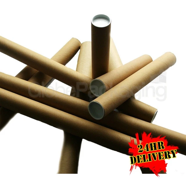 5 X A0 Postal Tubes 885mm X 45 Mm 35 X 2 End Caps £8 45 Picclick Uk