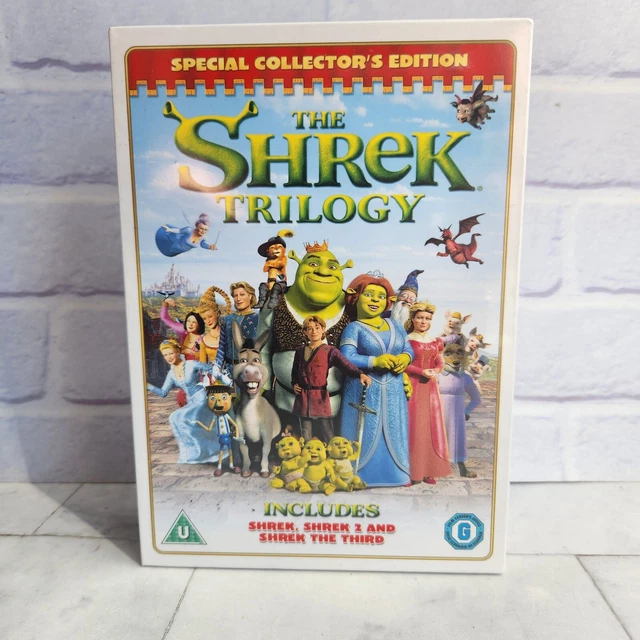 SHREK TRILOGY SPECIAL Collector's Edition DVD Box Set - New Sealed £9. ...