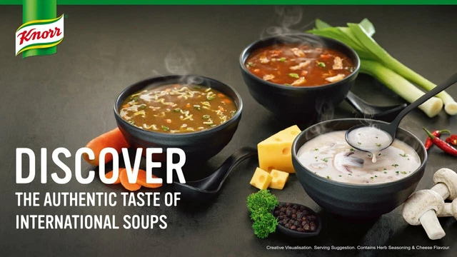 KNORR PROFESSIONAL SOUP Mix, 200 Portions (Makes 34 Litres) or Oxtail 14 Litres £45.99 - PicClick UK