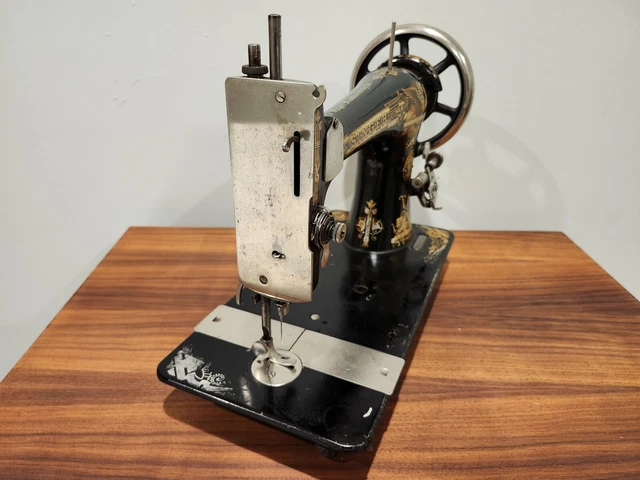 ANTIQUE 1894 SINGER Treadle Sewing Machine Head Sphinx 27 Sews A1 Fully ...