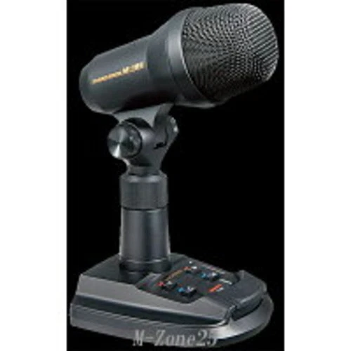 YAESU M-100 DUAL-ELEMENT Condenser & Dynamic Microphone for Yaesu HF ...