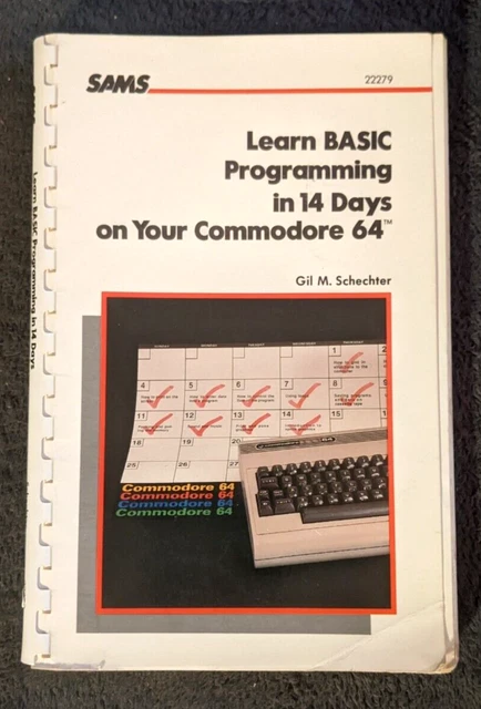 SAMS LEARN BASIC in 14 days on your Commodore 64, Computer Programming ...