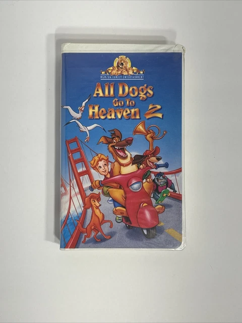 ALL DOGS GO to Heaven 2 (VHS, 1996, Clam Shell Family Entertainment) £4 ...