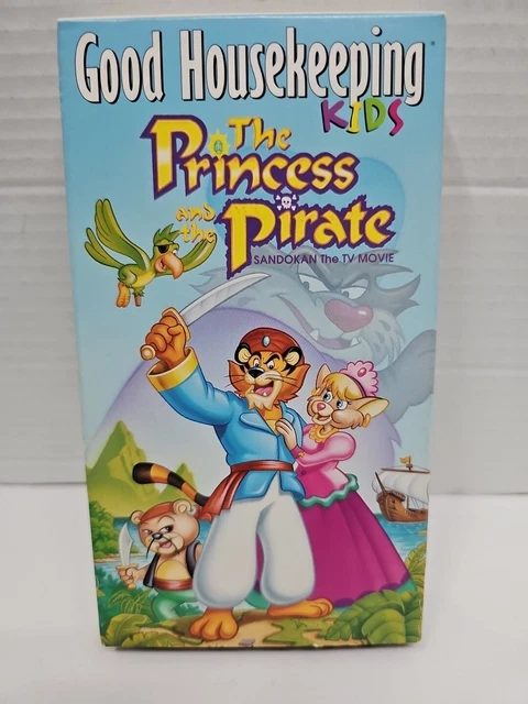 1995 THE PRINCESS & PIRATE VHS/VCR Movies Sandokan TV Movie Good ...