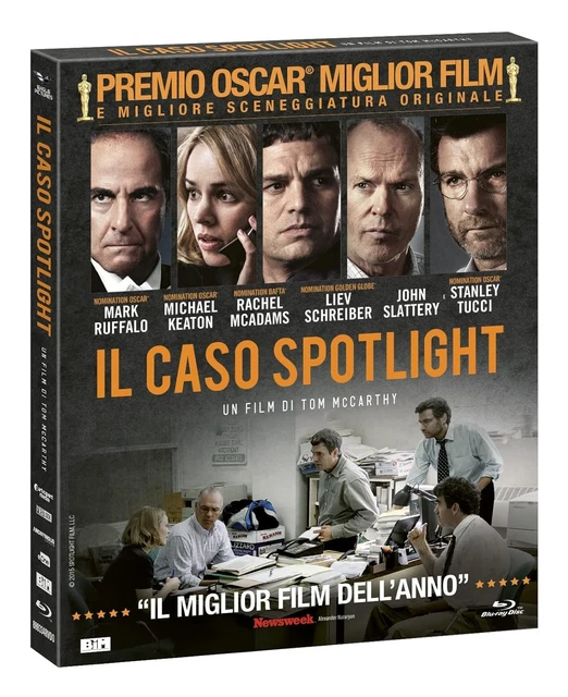 IL CASO SPOTLIGHT (Blu-ray) Mark Ruffalo Michael Keaton Rachel McAdams ...