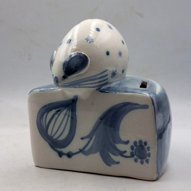 DAVID SHARP 1970S Rye Pottery Mouse & Cheese Money Box MID CENTURY ...