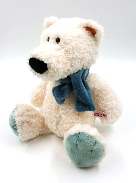 NICI WINTER BEAR Polar Bear Bignic 35cm Big Nic Winter Bear Polar Bear ...