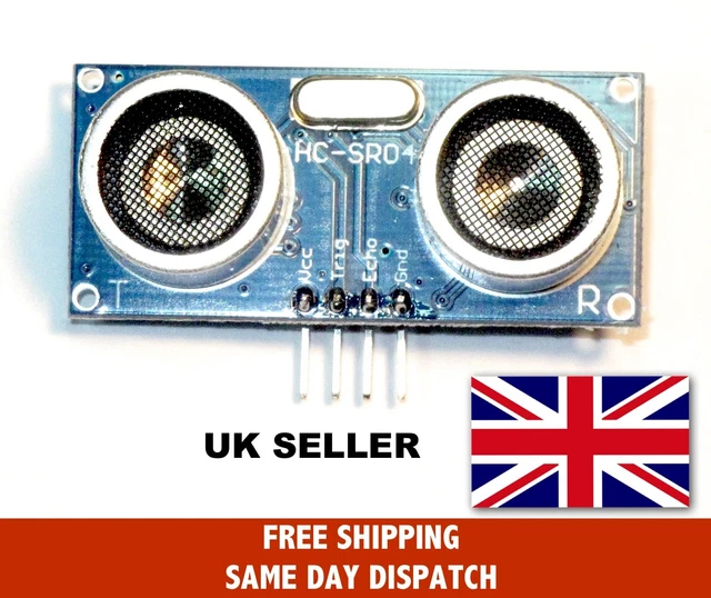 ULTRASONIC RANGE FINDER HC-SR04 Distance Measuring Sensor Arduino, UK ...