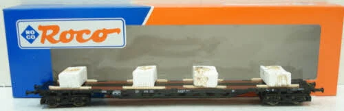 ROCO 47219 HO Scale Flatcar w/Load LN/Box EUR 16,94 - PicClick FR
