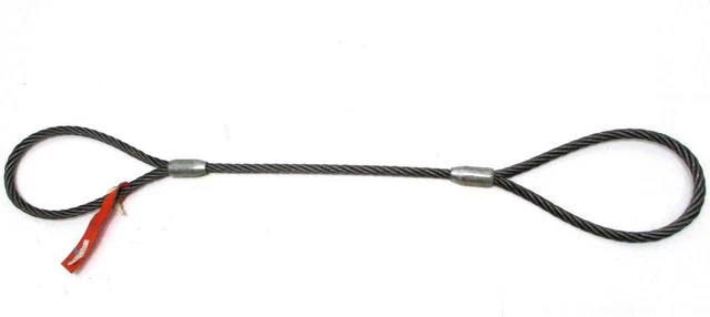 LIFTALL WIRE ROPE Sling Choker 1/2 in. x 3 FT 6 x 19 EIP IWRC 12IEEX3 £ ...