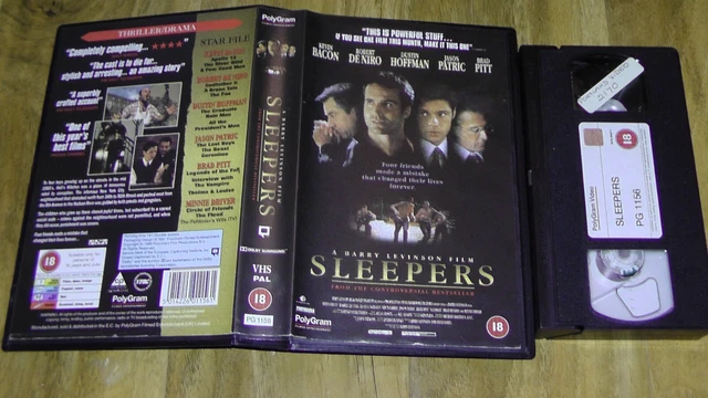 SLEEPERS VHS VIDEO Tape Big Box Ex Rental Polygram £4.99 - PicClick UK