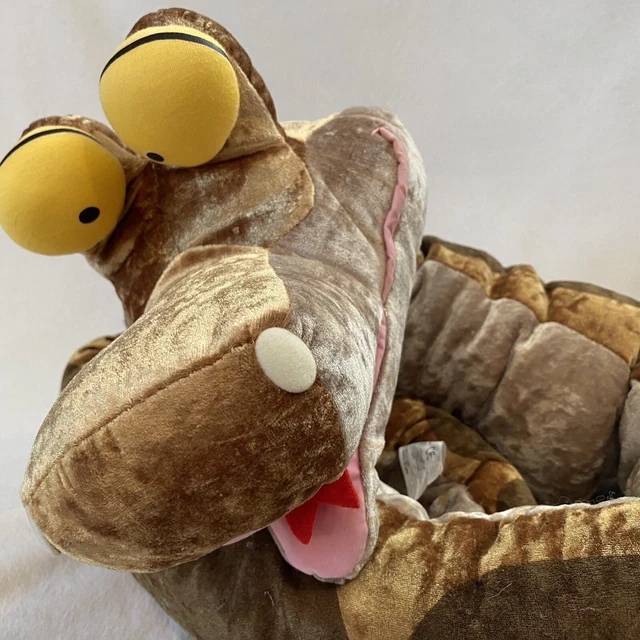 WALT DISNEY EXCLUSIVE Jungle Book Plush Kaa Snake Puppet Stuffed Animal ...