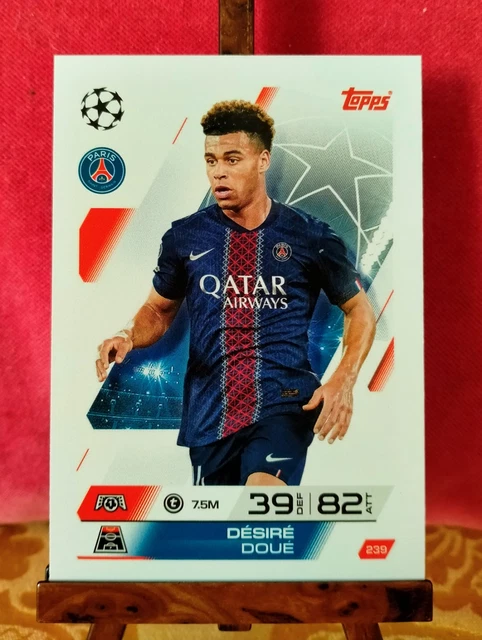TOPPS MATCH ATTAX CL 2025/26 - Désiré Doué Paris Saint Germain #239 £2.74 - PicClick UK