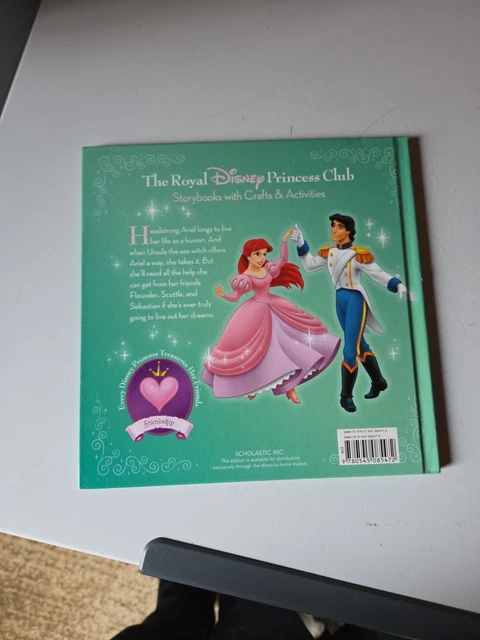 DISNEY PRINCESS THE Little Mermaid Scholastic Book £2.24 - PicClick UK