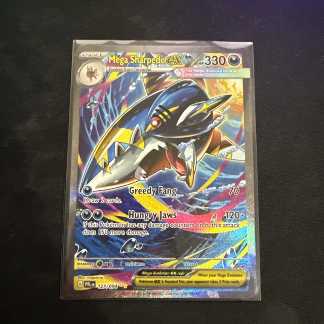 POKEMON MEGA SHARPEDO Ex 061/094 Phantasmal Flames £4.54 - PicClick UK