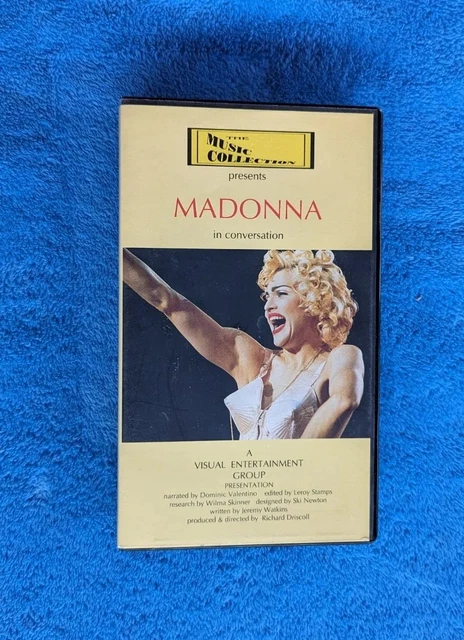 MADONNA IN CONVERSATION VHS Tape 1994 Interview The Music Collection RARE £18.25 - PicClick UK