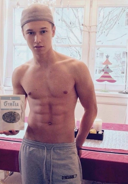 Shirtless Male Muscular Swimmers Build Ripped Abs Dude Cute Guy Photo