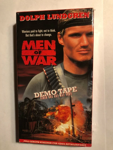 VHS MEN OF War Dolph Lundgren, Charlotte Lewis, vol. Wong EUR 22,22 ...