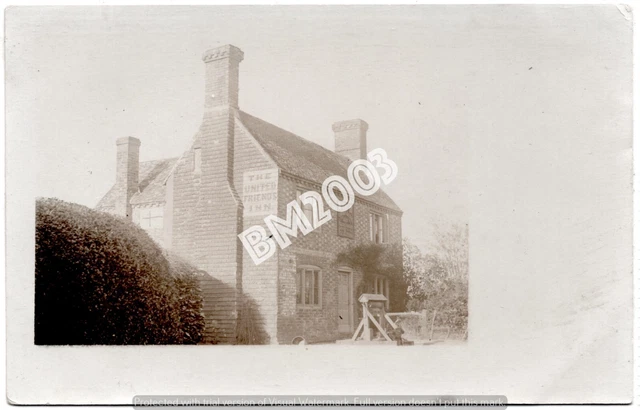 1160 REAL PHOTO Postcard Old Pub - The United Friends Inn Ninfield East ...