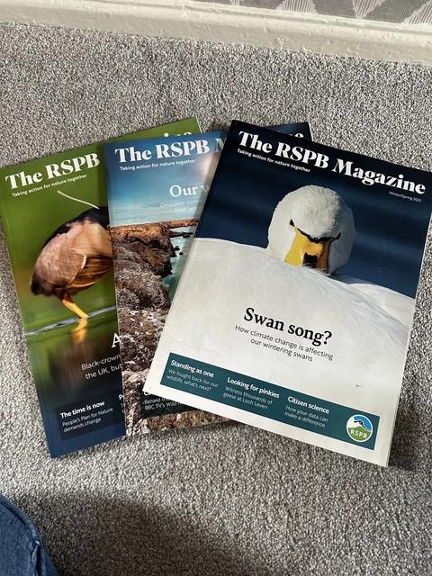 RSPB 3X NATURE'S Home magazines 2023 £2.99 - PicClick UK