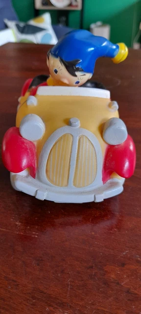 VINTAGE NODDY IN His Car. BBC Enterprises 1990. Plastic. Bright Colours ...
