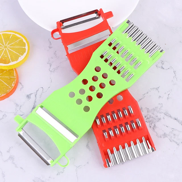 LARGE MULTI-FUNCTIONAL FIVE-IN-ONE Chopper Peeler Vegetable Shredded ...