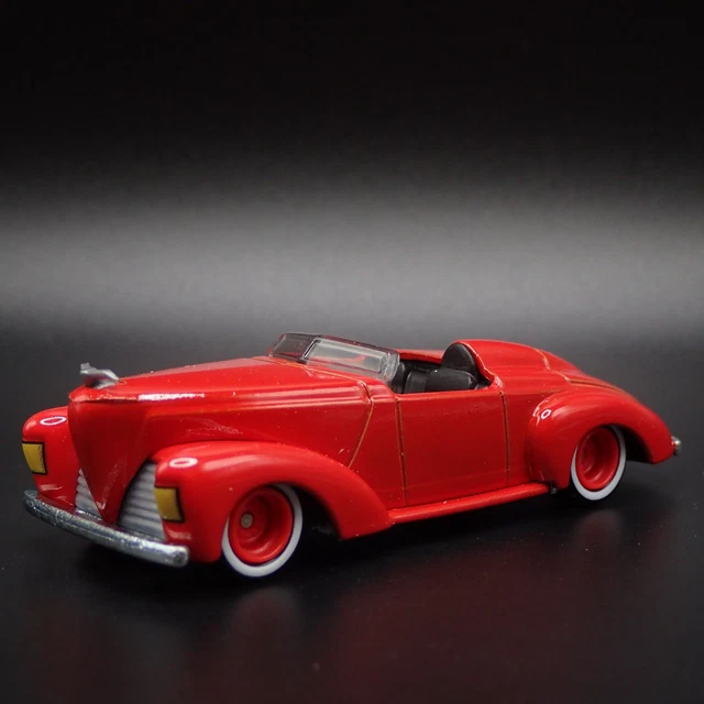 FIRST BATMAN 1941 41 Batmobile Red 1/64 Scale Collectible Diecast Model ...