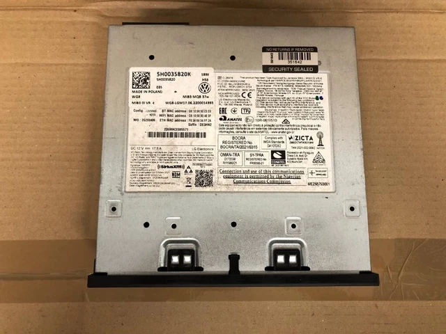 GOLF R MK8 Discover Pro MIB3 MQB Unit Navigation System 5H0035820K ...