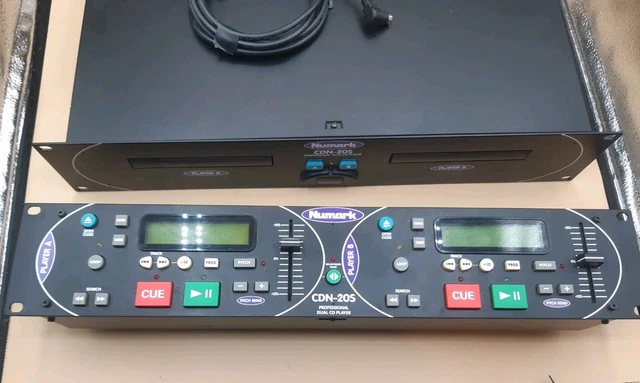 NUMARK CDN-20S PROFESSIONAL Twin Compact Disc CD Player DJ Equipment Faulty £45.00 - PicClick UK