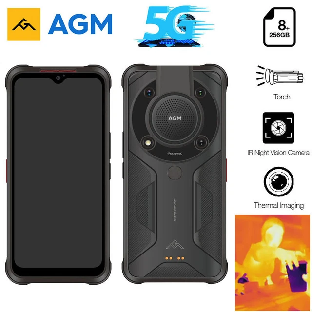 AGM GLORY G1 SE PRO 5G 4G Rugged Mobile Android Builder Phone Thermal Imaging £428.88 - PicClick UK