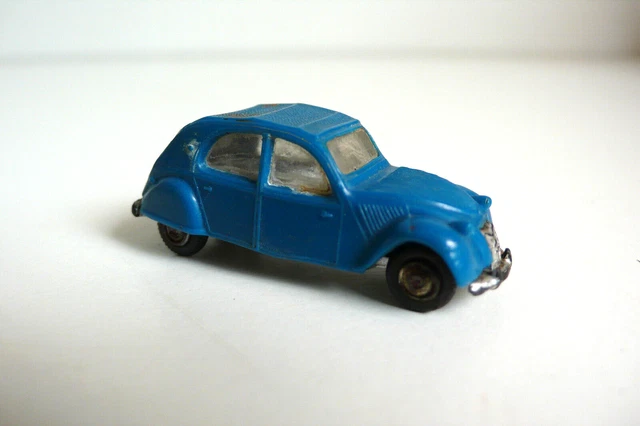 LES MICRO-MINIATURES DE NOREV CITROEN 2CV 1/86è BON ÉTAT 1960 EUR 15,00 ...