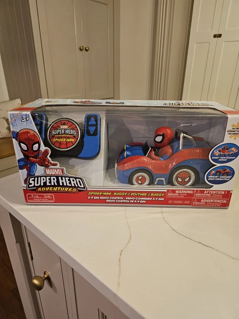 SPIDER-MAN MARVEL SUPER Hero Adventures R/C Buggy Spiderman Remote ...