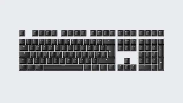 WOOTING DOUBLE-SHOT PBT Keycap Set, OEM Backlit, ISO - UK (138 keys ...