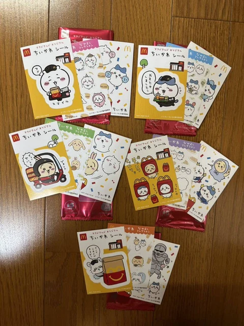 COMPLETE SET OF McDonald's Happy Set Chiikawa Collectibles Chiikawa ...