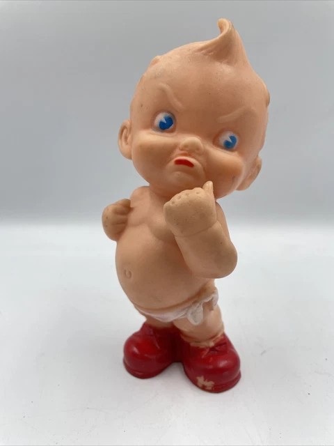 VINTAGE 1960S COMBEX CREATIONS KEWPIE BABY BOY RUBBER SQUEAKING TOY EUR ...