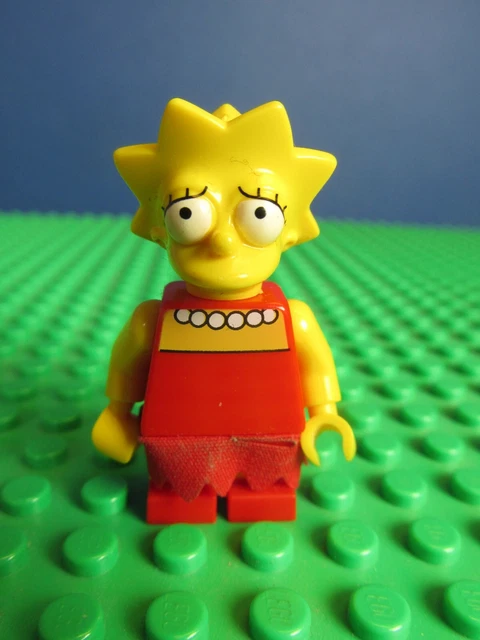 GENUINE LEGO THE simpsons LISA SIMPSON MINIFIGURE house set 71006 lot ...