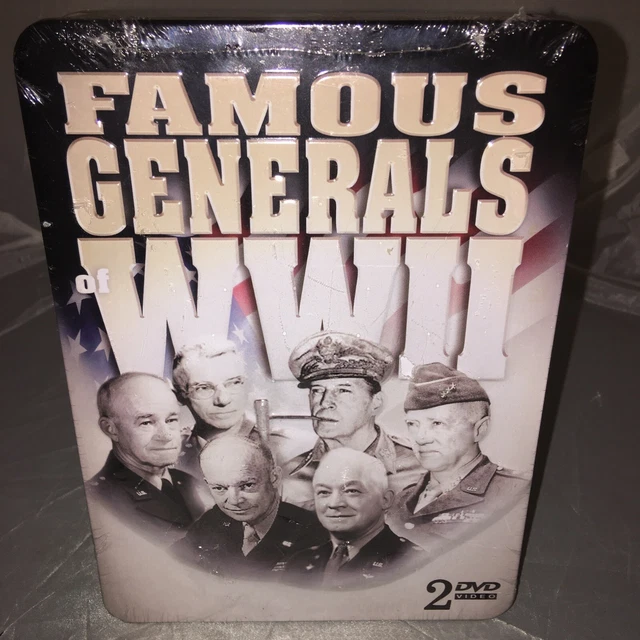 FAMOUS GENERALS OF World War II (2 DVD Collector's Tin, 2007) Sealed ...