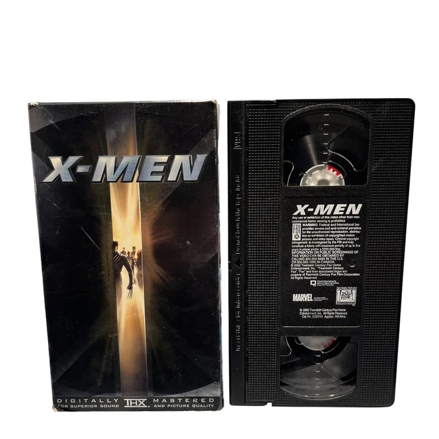 X-MEN MOVIE ~ VHS Tape (2000) Digitally THX Mastered V14 £7.42 ...