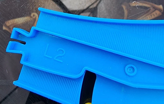 THOMAS AND FRIENDS Trackmaster Blue Assorted Junction Track Pieces x 3 ...