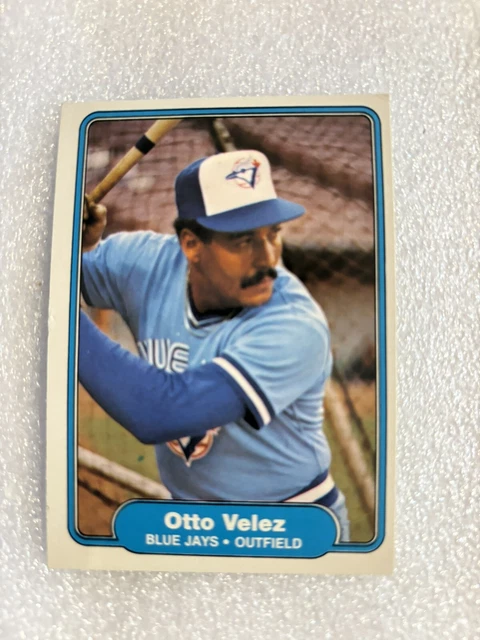 1982 FLEER #625 Otto Velez Toronto Blue Jays MLB Baseball sport carte à ...